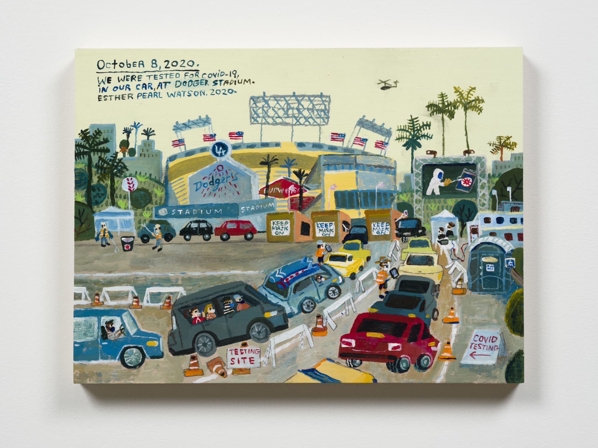 Esther Pearl Watson and Pandemic Paintings – The Pool